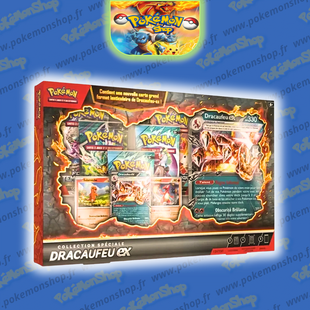 Pokémon Coffret Dracaufeu Ex Collection Spéciale Juin 2025 – Pokémonshop