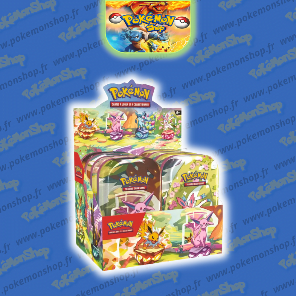 Pokémon Display Mini tin EV8.5 Evolutions Prismatiques – Pokémonshop
